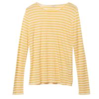 Quality L Cotton Linen Yarn Dyed Women Long Sleeve Knitwear Shirt for sale
