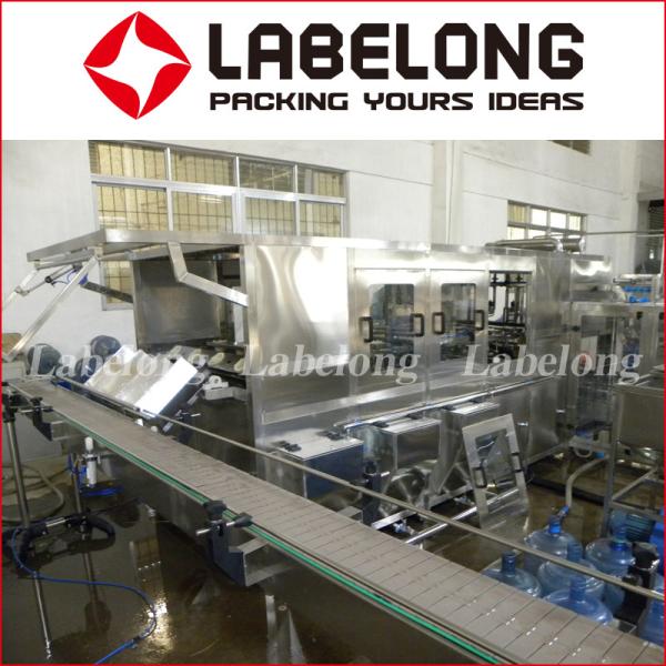 Quality Barrel Bottle 316L 1200BPH Drinking Water Filling Machine for sale