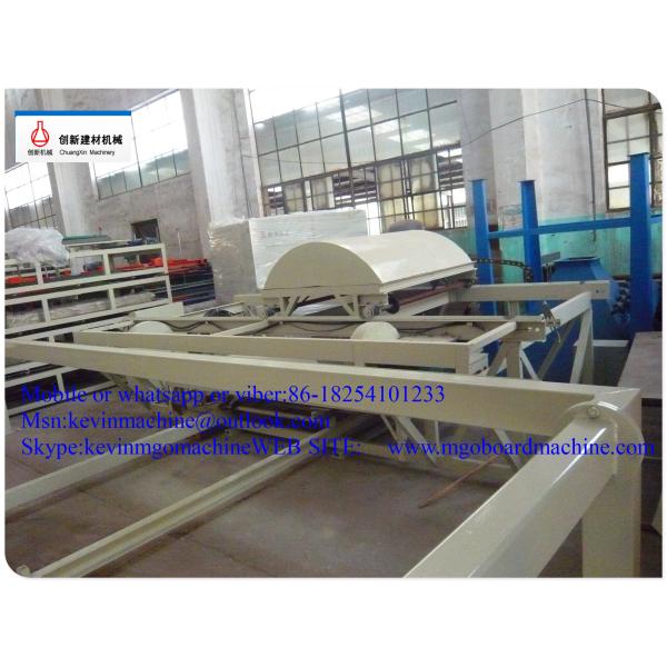 Quality CE Magnesium Oxide Board Production Line for 1300mm Width Unlimited Length for sale