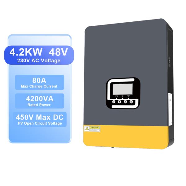 Quality 4.2kW 24V Hybrid Solar Inverter with MPPT Charge Controller for sale
