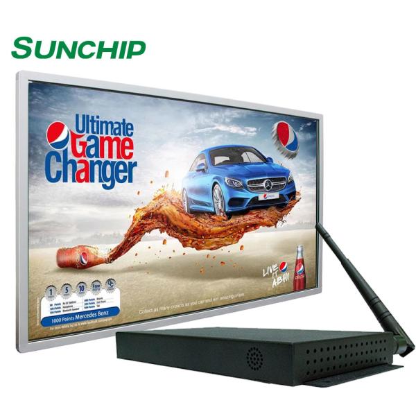 Quality Multi Resolution 4K Full HD CMS Metal Media Player Digital Signage Box for sale