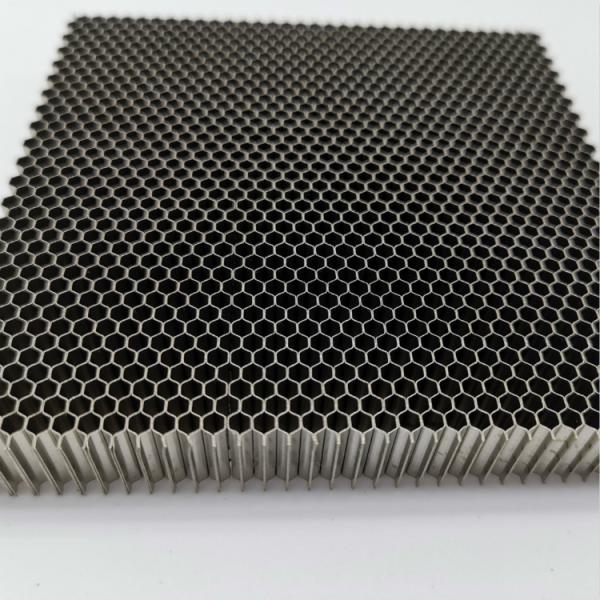 Quality Compression Lightweight Metal Honeycomb Panels 0.15mm Aluminium Honeycomb Core for sale