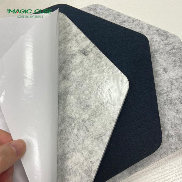 Quality Eco Friendly Polyester Fibre Acoustic Panel Flame Retardant For Multi Function for sale