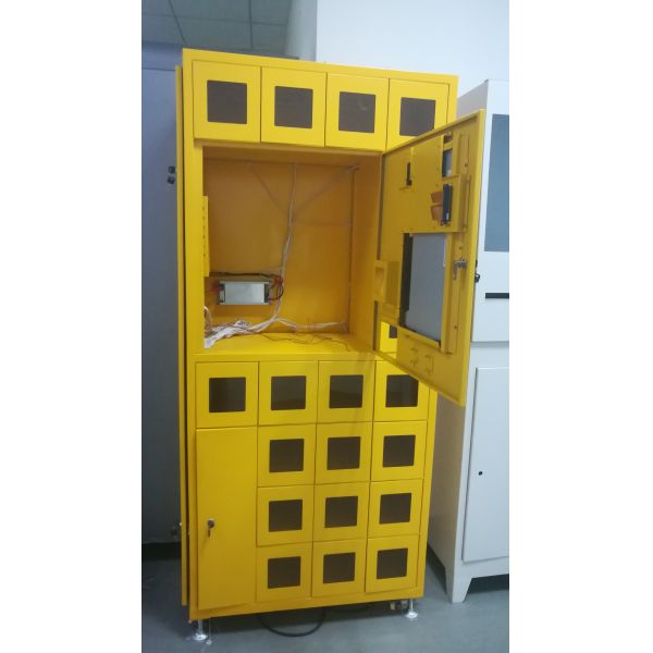 Quality 22pcs Cabinet Locker Smart Vending Machine Power Coated for sale