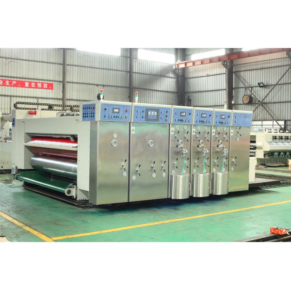 Quality 60mm Corrugated Box Printing Machine / Rotary Die Cutting Machine for sale
