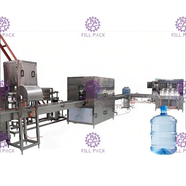 Quality Linear Type External 0.55kw 5 Gallon Bottle Washer for sale