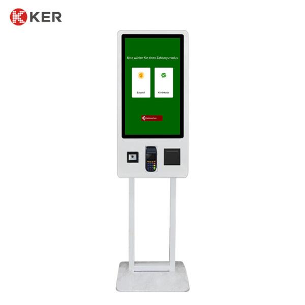 Quality 23.6 27 32 Inch Multifunction Automated Self Service Order And Payment Terminal for sale