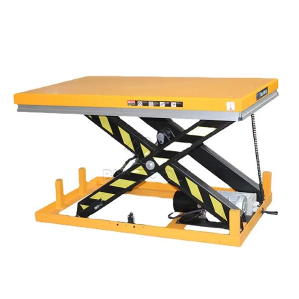 Quality 4 Ton Heavy Duty Hydraulic Lift Table 1000mm Scissor Lifting Platform for sale