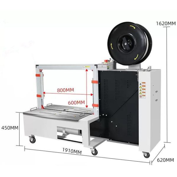 Quality 400W/3A Automatic Durable Bundle Tying Machine for Carton and Box PP Strapping for sale