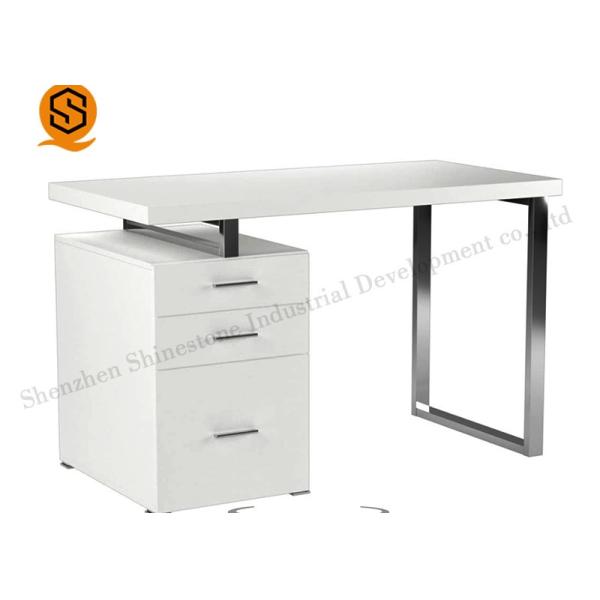 Quality Minimalist I Shape Executive Style Desk Fireproof For Relax Area for sale
