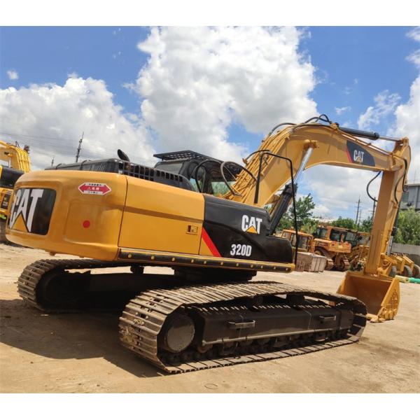Quality 20-Ton Crawler type Second-hand Cate Excavator 320DHydraulic with Engine for sale