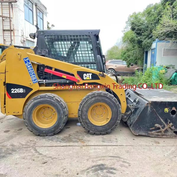 Quality Strong Power and Hydraulic Stability Small Machine Used Skid Steer CAT 226 for sale