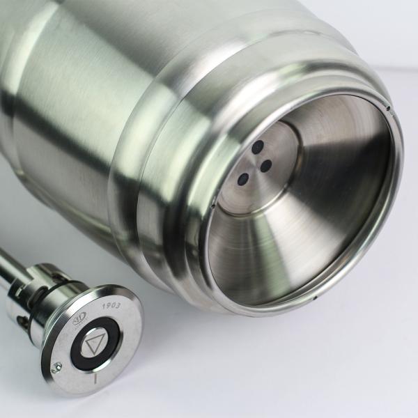 Quality LFGB Portable Double Wall Refillable 5 Liter Mini Keg for sale