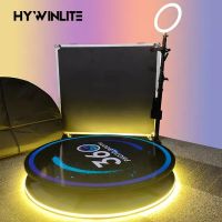 Quality Ring light 68cm Diameter Manual 360 Photo Booth With Free Logo for sale