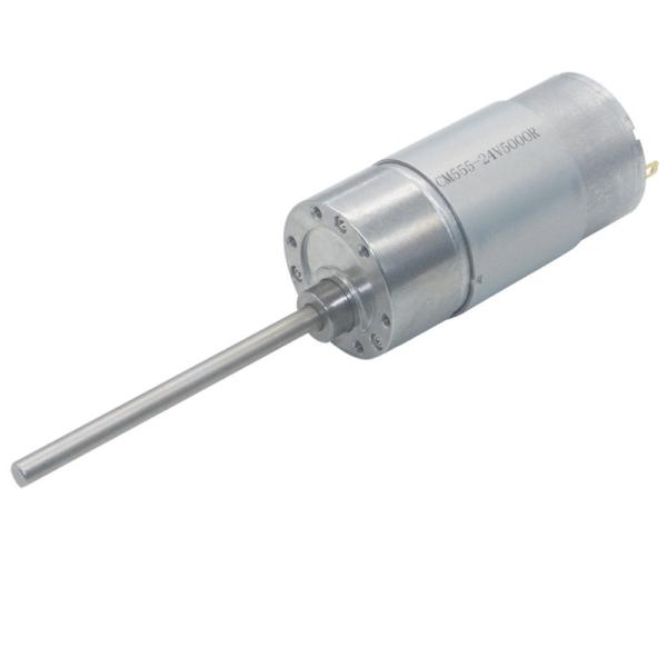 Quality JGB37-555 75.5mm Long Shaft Micro DC Gear Motors High Torque for sale