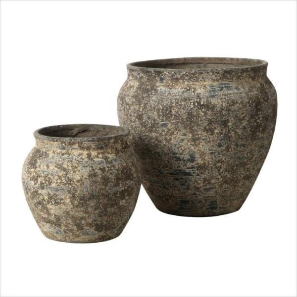 Quality Stylish Cement GRC Planter Pots Frost Proof With Drainage Holes for sale