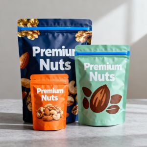 Quality Customized Color Zipper Bag Plastic Packaging Biodegradable Snack Bag Aluminum for sale