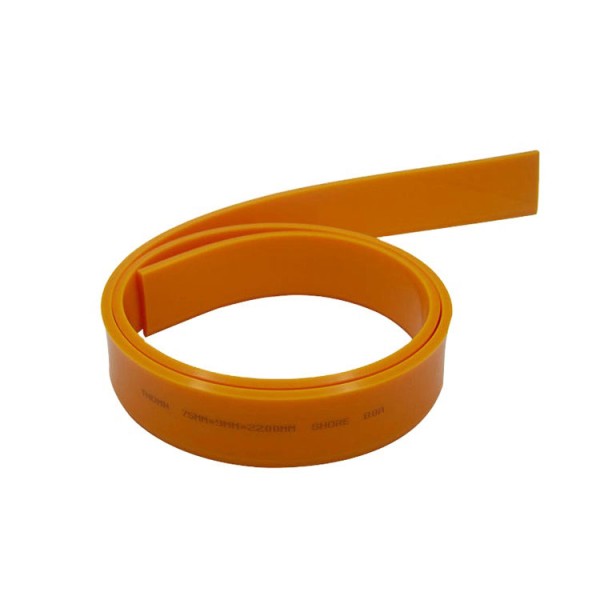 Quality Hardness 60-90 Shore A Screen Printing Squeegee Rubber Customized Width Length for sale
