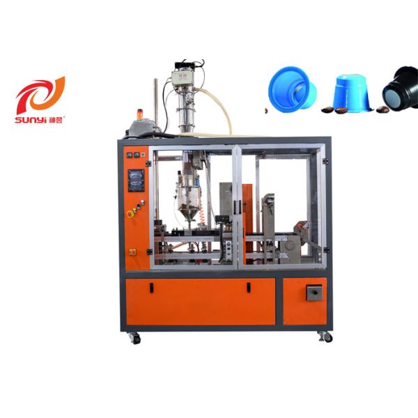 Quality 3000pcs/hour SUNYI Nespresso Compostable Capsule Filling Machine for sale