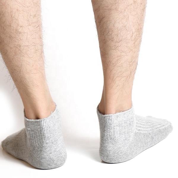 Quality Summer Comfortable Breathable Short Ankle Socks Fabric 3%spandex Logo position for sale