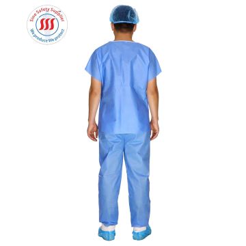Quality Low Linting Lightweight Isolation Gown for sale