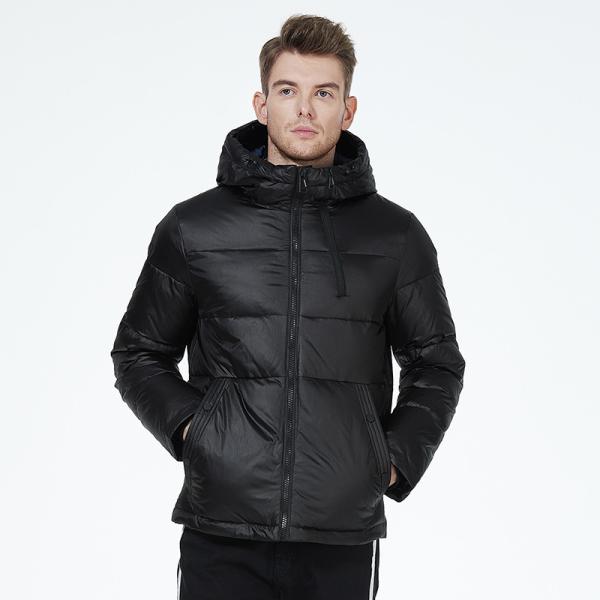 Quality Windproof Oil Proof Man Winter Coat Dark Eco Feather Down Jacket Men for sale