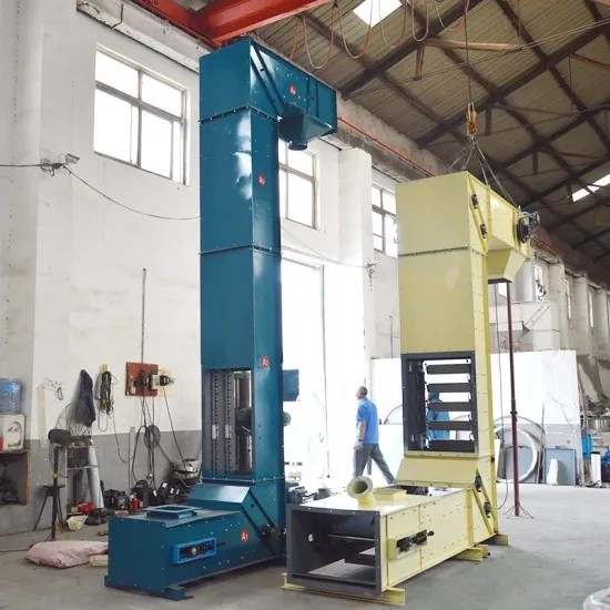 Quality Multi Point Chemical Industrial Bucket Elevators For Bulk Material Rice Mail for sale