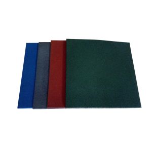 Quality Anti Slip Sports Rubber Flooring Tiles Thickness 15/20/25/30/35/40/45/50mm for sale