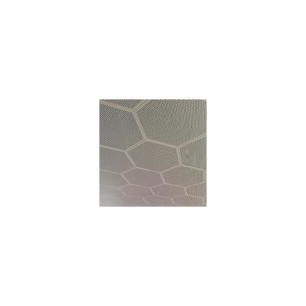 Quality Customizable Color Hexagonal Clip In Ceiling 404mm For Metro Station for sale