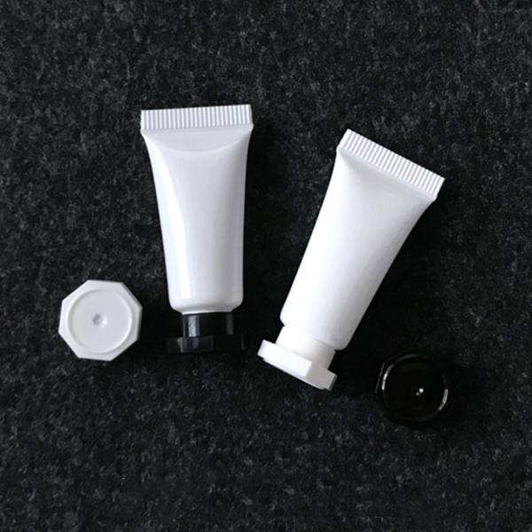 Quality White Soft Recyclable PE Empty Cream Cosmetic Squeeze Tubes 3ml for sale
