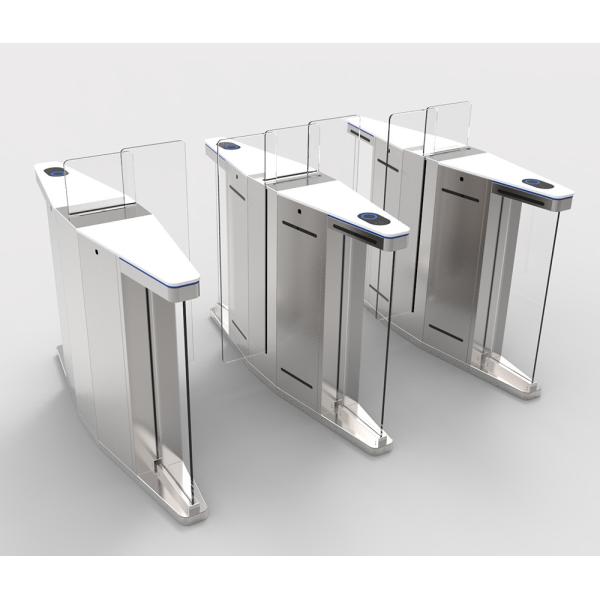 Quality Optical Face Recognize Speed Gate Turnstile security doors 240V SUS304 for sale