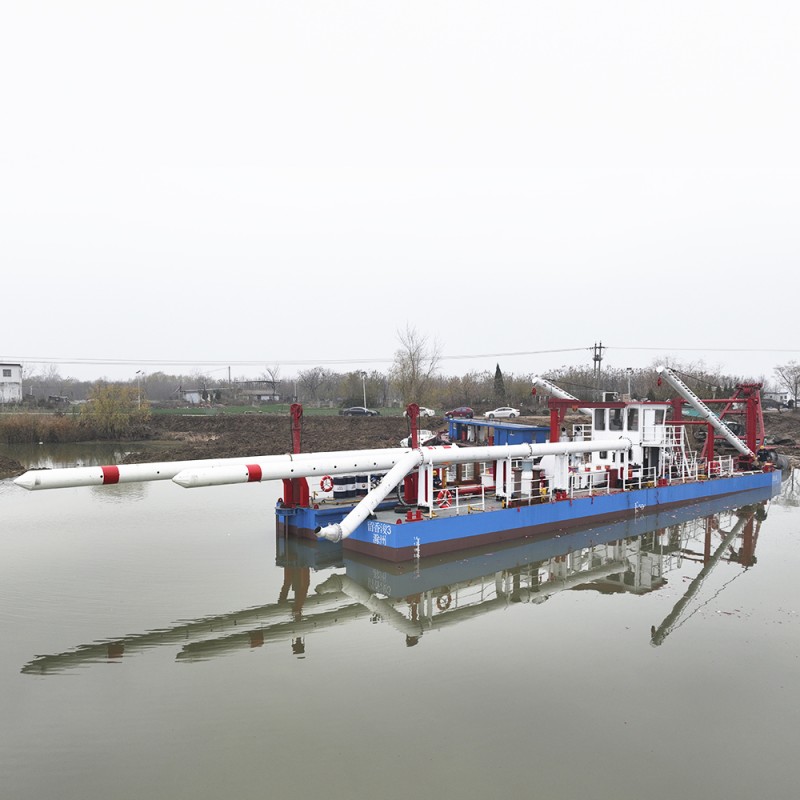 Detailed view of cutter suction mechanism