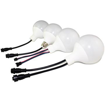 Quality Stage Club Lights 80mm DMX RGB Led Bulbs String 24VDC RGB5050 for sale