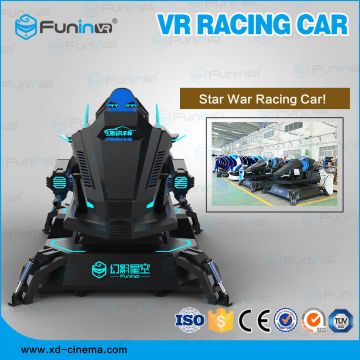 Quality 1 Player 100% Electric System 9D VR Car Racing Simulator In Theme Park for sale