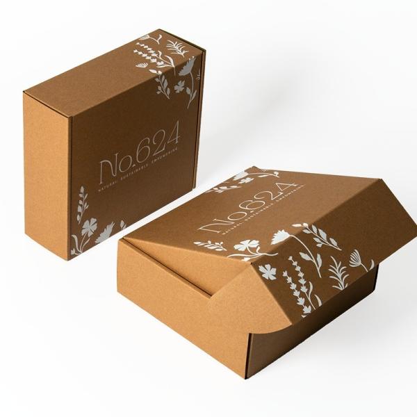 Quality Underwear Packaging Boxes Kraft Cardboard Silk Screen White Ink Design Custom for sale