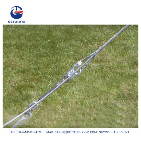 Quality Galvanized Steel Standard 20mm Preformed Dead End Grip for sale