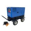 Quality Mobile trailer 800A 400A 430A 500Amp diesel engine welding machine 2 x 2 person for sale