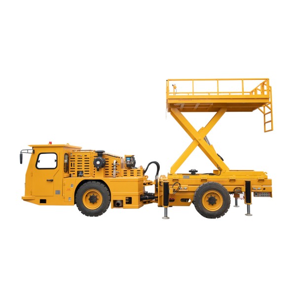 Quality Four Wheeled Underground Utility Vehicle Lifting Work Platform With Customizable for sale