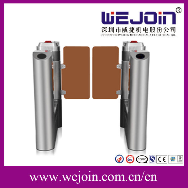 Quality Stainless Steel Double Automatic Swing Gate Turnstile With Dry Contact Interface for sale