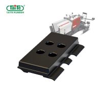 Quality High Tractive Force Polyurethane Track Pads For Dynapac Compact Paving Machine for sale