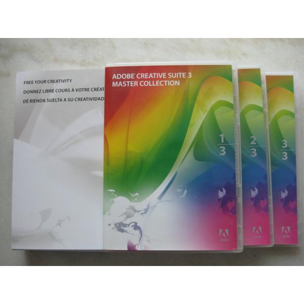 Quality Adobe Creative suit 3 master collection retail box for sale