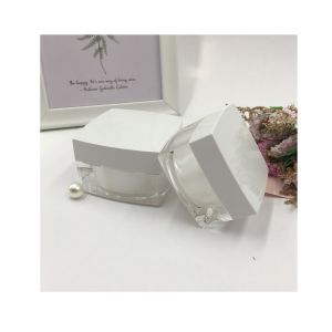 Quality Mini Jar With Lid Acrylic Custom Cosmetic Jar Empty Cosmetic Jar Container for sale