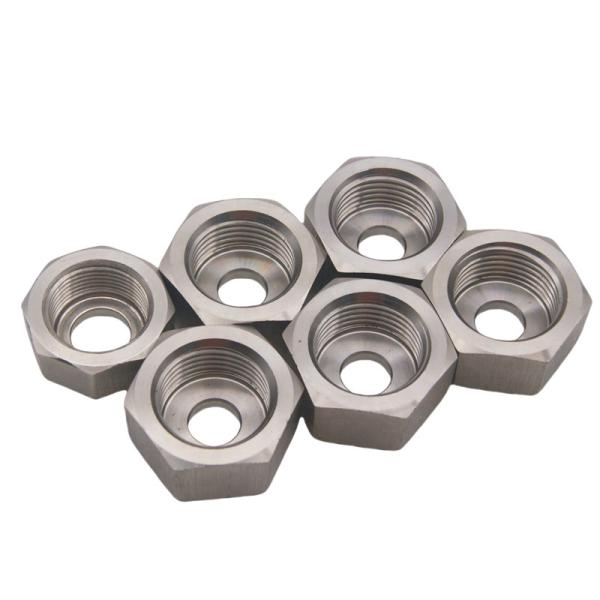 Quality Precision CNC Machining Parts For Custom Hexagon Bolts Nuts OEM Services for sale