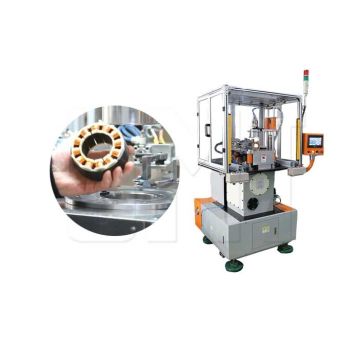 Quality Automatic Stator Needle Winding Machine For Printer BLDC Motor Stator OD 140mm for sale