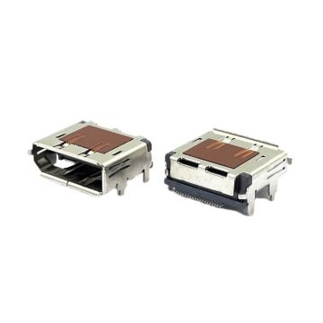 Quality C2680 SUS Displayport DP Socket Connector Socket Connection 90 Degree SMT Solder for sale
