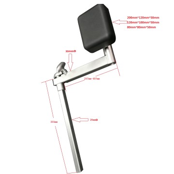 Quality FP-005-B Operating Table Accessories Stainless Steel Operating Table Side for sale