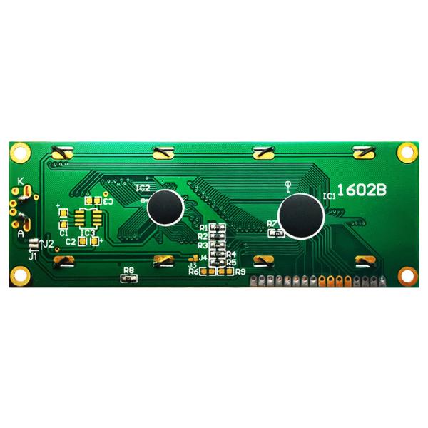 Quality 16x2 Medium LCD Character Display With Green Backlight HTM1602B for sale