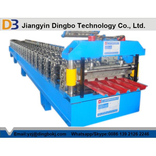 Quality Steel Tile Roll Forming Machine With Hydraulic Control System For Fencing for sale
