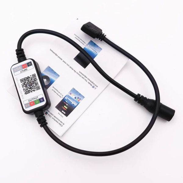 Quality Dc12-24v Led Bluetooth Controller Remote Dimming Rgb Intelligent Control for sale