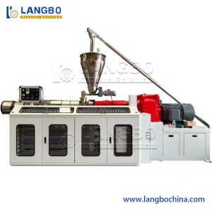 Quality High Capacity Pipe Extrusion Machine , Double Strands PVC Pipe Making Machine for sale